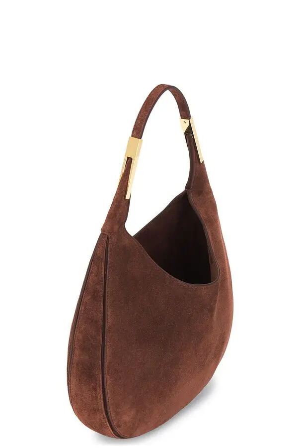 Savette Small Florence Hobo Bag - Espresso