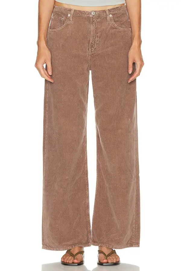 AGOLDE Keira Wide Leg Jeans - Ceramic