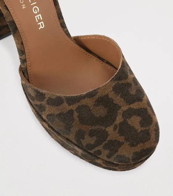 Kurt Geiger Suede Shoreditch Platform Heels