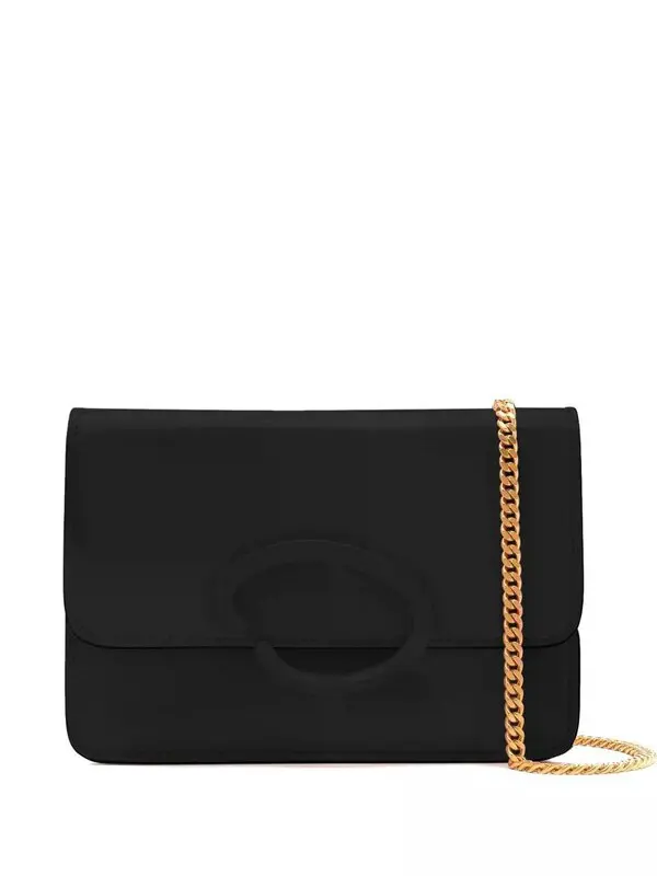 Oscar De La Renta Chain-strap Crossbody Bag - Black