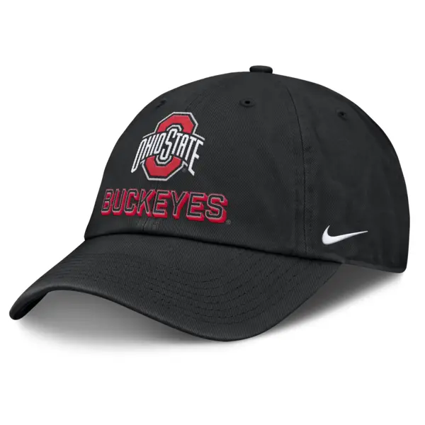 Nike Ohio State On-field Club Gameday Adjustable Cap - Black