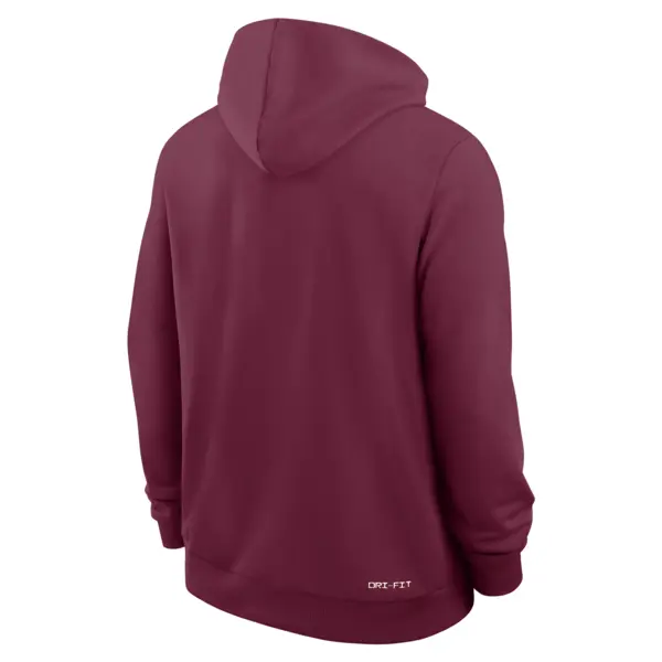 Nike Florida State Sideline Dri-fit College Pullover Hoodie - Red