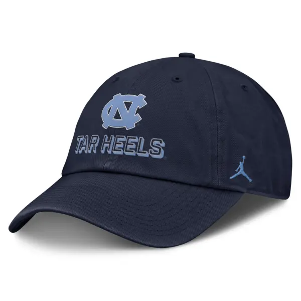 JORDAN North Carolina On-field Club Gameday Adjustable Hat - Blue