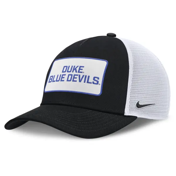 Nike Duke On-field Rise College Trucker Adjustable Hat - Black