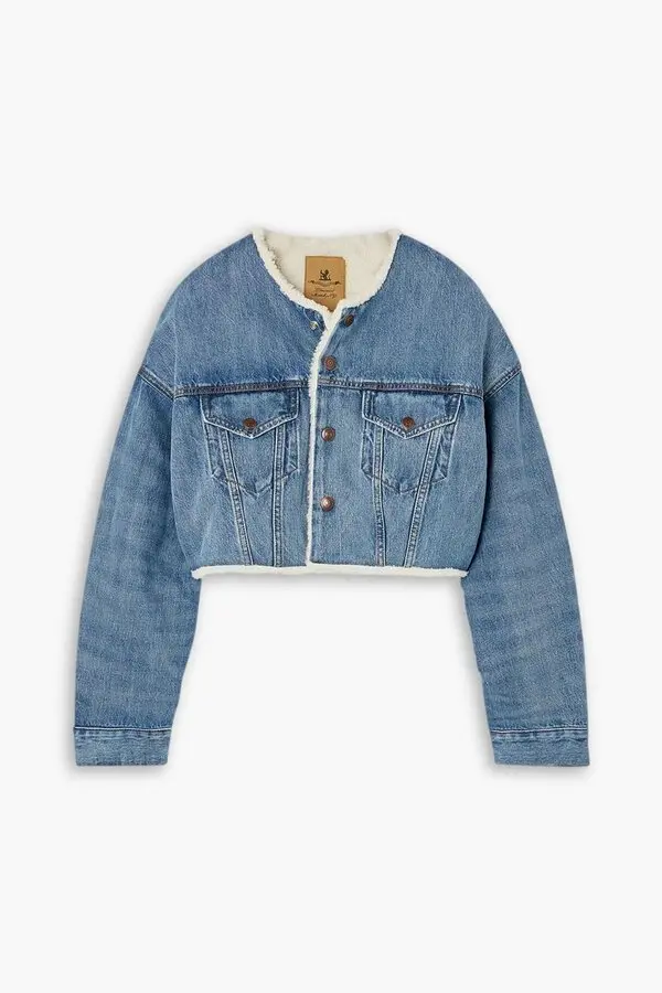 Denimist Cropped Denim Jacket