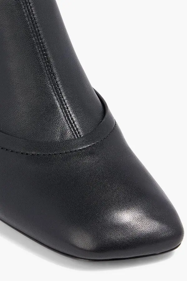3.1 Phillip Lim Leather Ankle Boots - Black