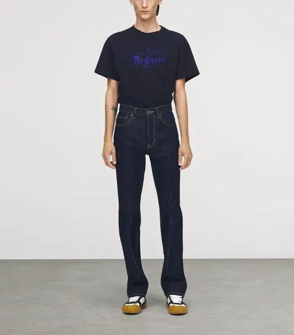 Alexander McQueen Straight Leg Jeans