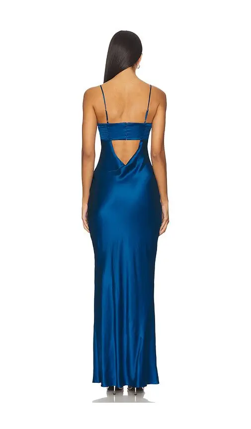 Amanda Uprichard Janeiro Maxi Dress - Blue