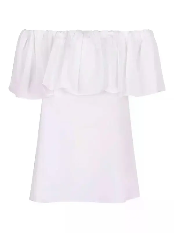 Max Mara Cotton Off-shoulder Top