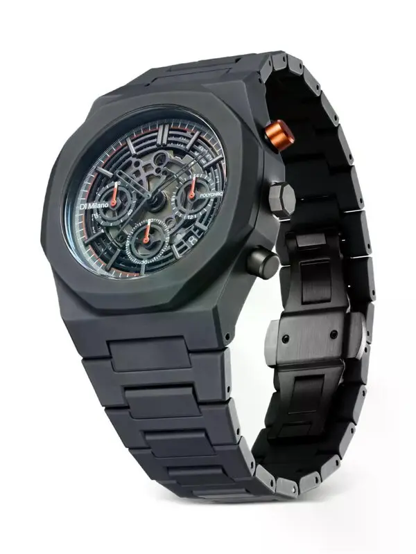 D1 MILANO Polychrono 40.5mm Watch - Grey