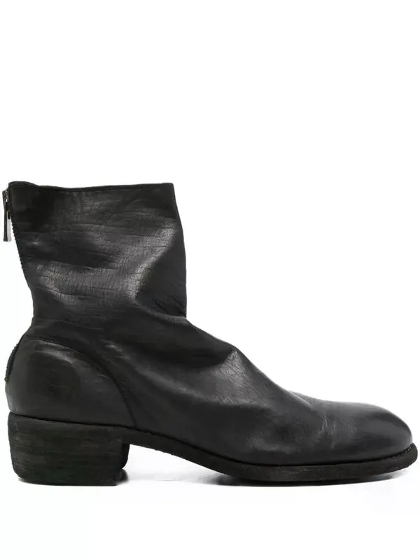 Guidi Leather Boots - Black