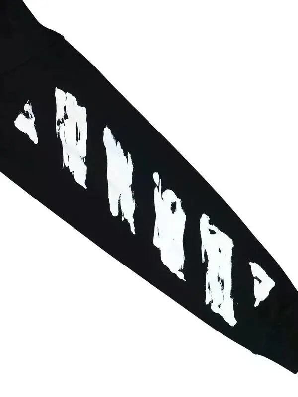 Off-White Arrow-print Zip-up Hoodie