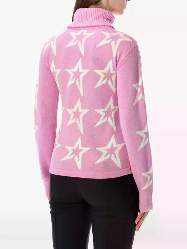 Perfect Moment Star Dust Sweater - Pink