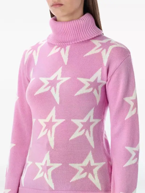 Perfect Moment Star Dust Sweater - Pink