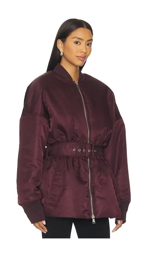 Ronny Kobo Norell Jacket - Cabernet