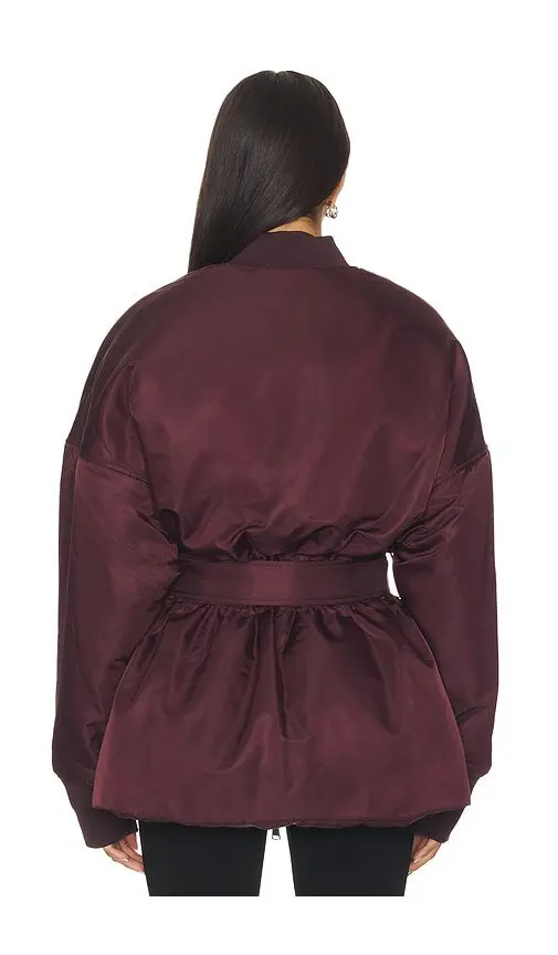 Ronny Kobo Norell Jacket - Cabernet