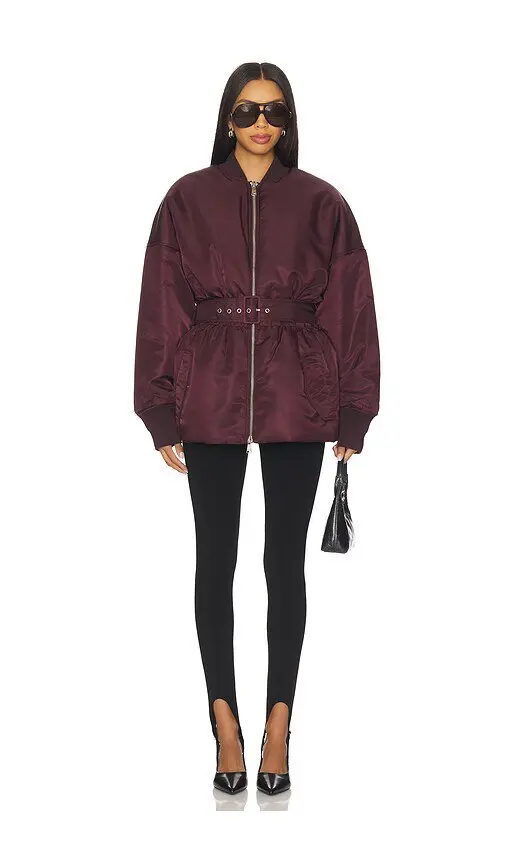 Ronny Kobo Norell Jacket - Cabernet