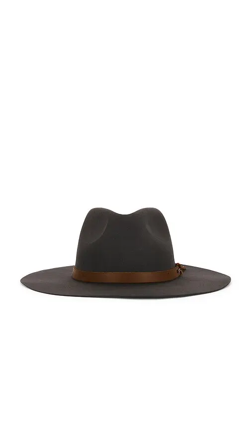 Brixton Hawkins Wthr Guard Cowboy Hat - Asphalt & Brown