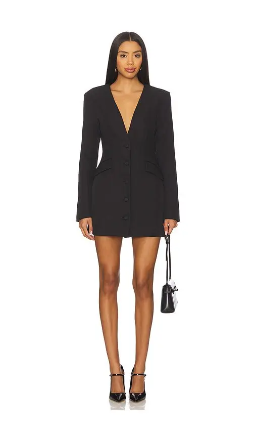 ALL THE WAYS Elizabeth Blazer Dress - Black