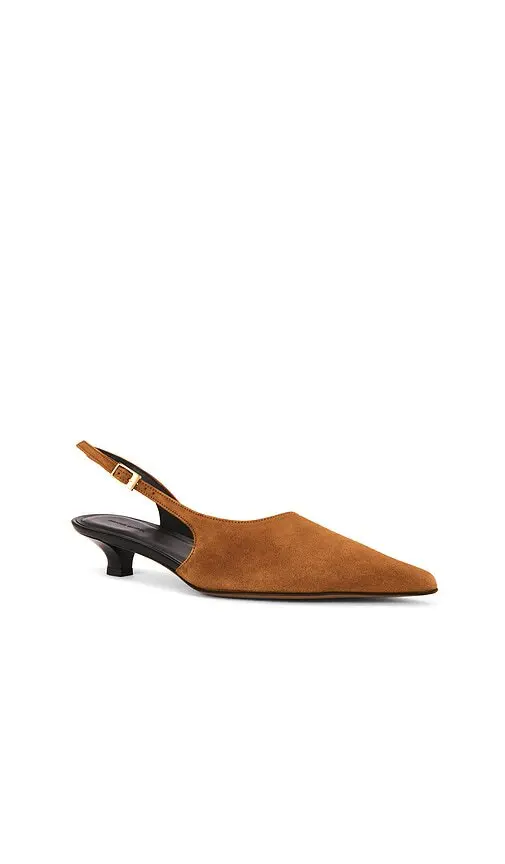 MANSUR GAVRIEL Anna Slingback Pump - Saddle