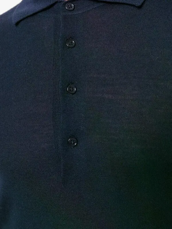 PAOLO PECORA Long Sleeved Polo Shirt