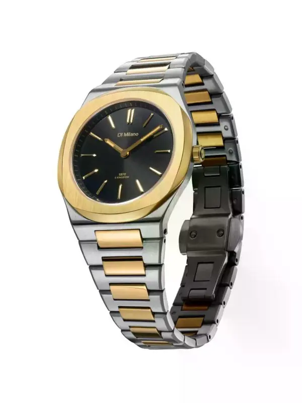 D1 MILANO Ultra Thin 34mm Timepiece - Black