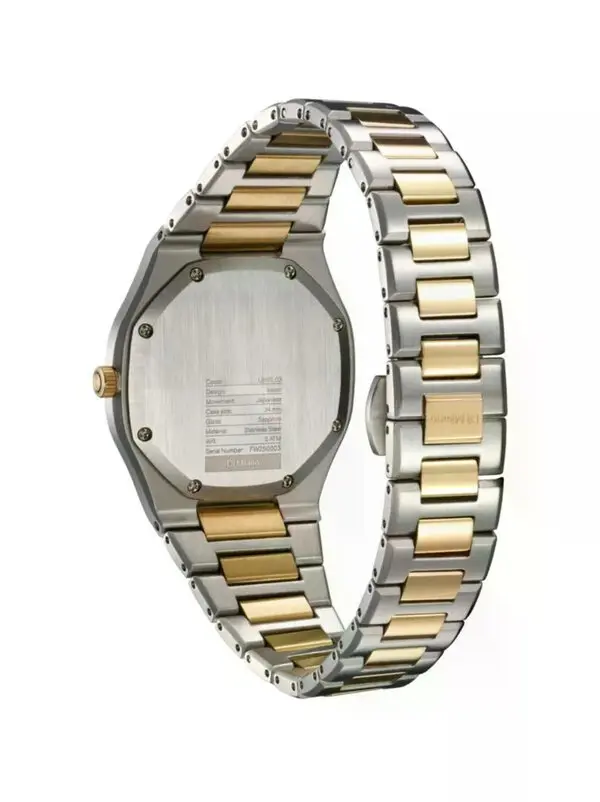 D1 MILANO Ultra Thin 34mm Timepiece - Black