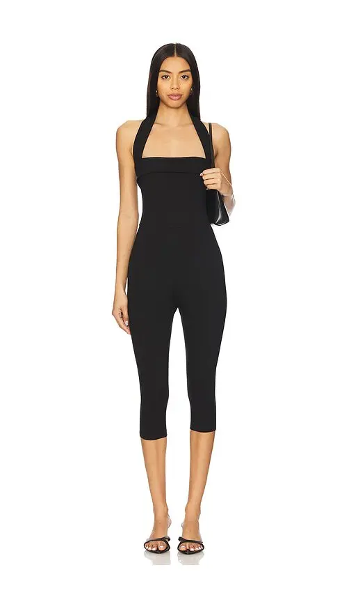 Delfi Blair Jumpsuit - Black