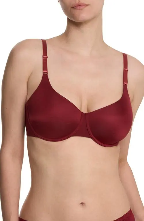 Natori Liquid Full Fit Balconette T-shirt Bra - Dk Red