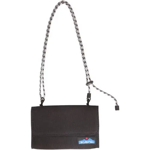KAVU Islamorada Cross Body Wallet - Black