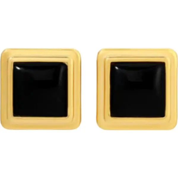 HEAVEN MAYHEM Archer Earrings - Gold/black