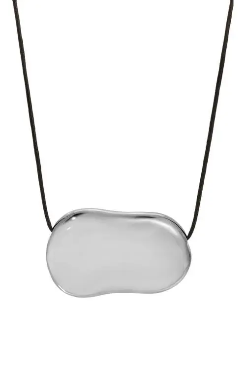 HEAVEN MAYHEM Julia Necklace - Silver/black
