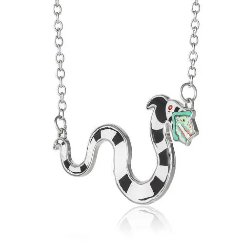 BEETLEJUICE Sandworm Pendant Necklace