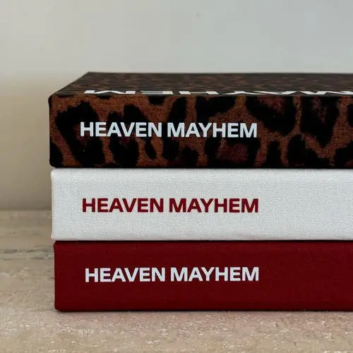 HEAVEN MAYHEM Book Box - White