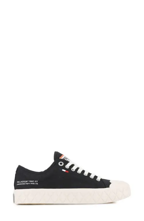 PALLADIUM Palla Ace Platform Sneaker - Black/white Cap Gray
