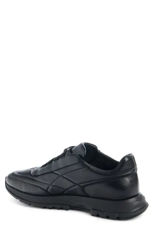 Givenchy Quilted Leather Trainer Sneakers - Black