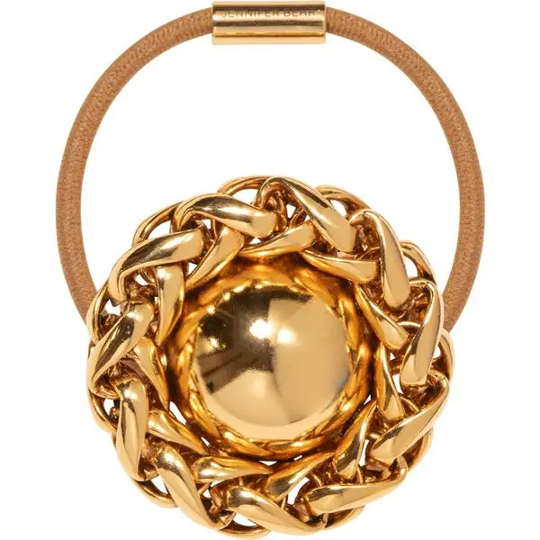 JENNIFER BEHR Brooke Ponytail Holder - Gold
