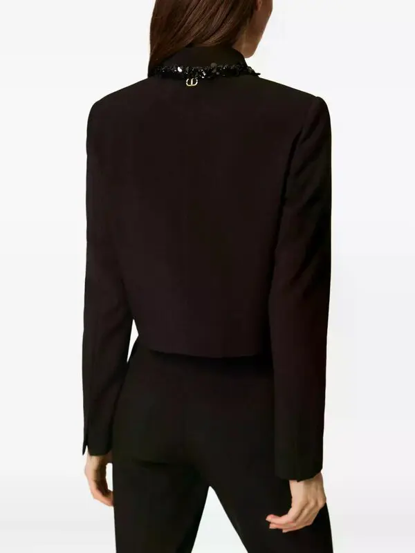 TWINSET Embellished Long-sleeve Blazer