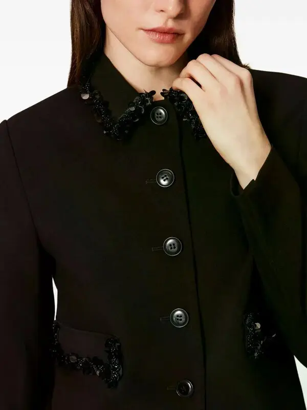 TWINSET Embellished Long-sleeve Blazer