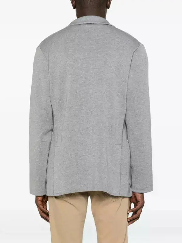 LARDINI Buttoned Patch-pockets Blazer