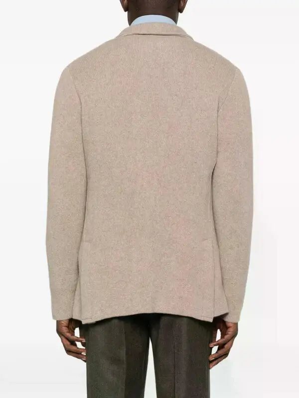 LARDINI Patch-pockets Buttoned Blazer