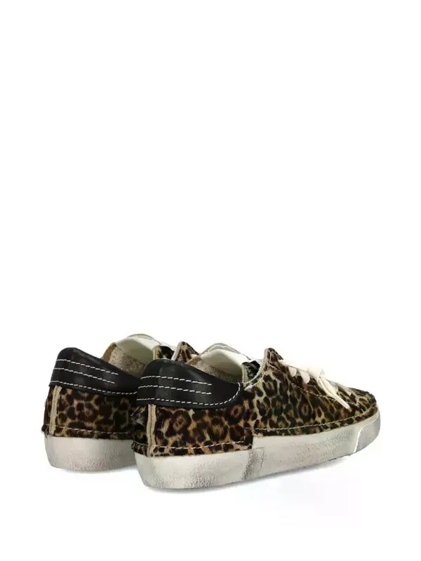 Philippe Model Animal Print Low Top Sneakers