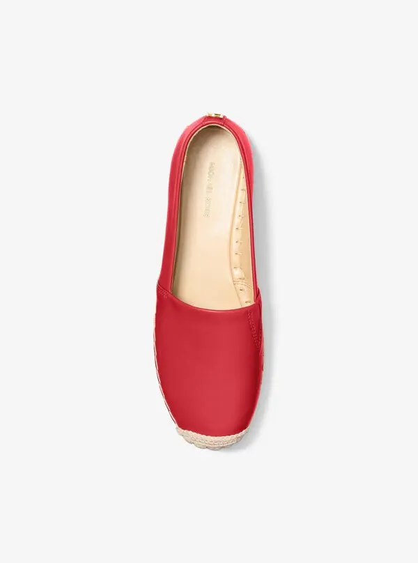 Michael Kors Lynn Leather Platform Espadrille
