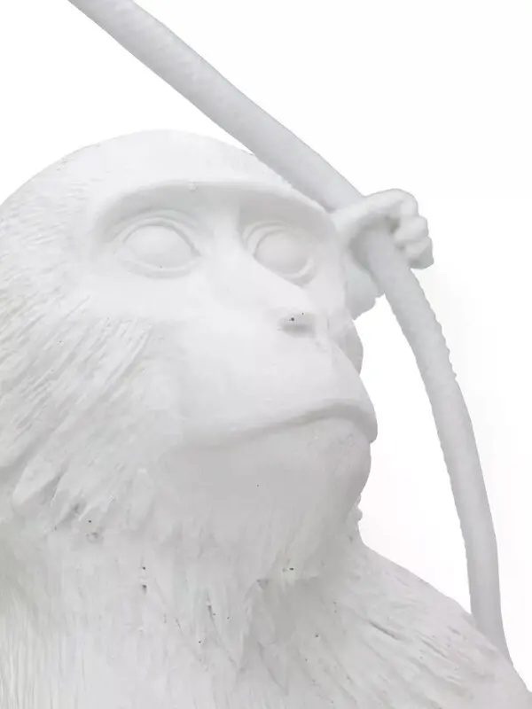 SELETTI Monkey With Rope Lamp