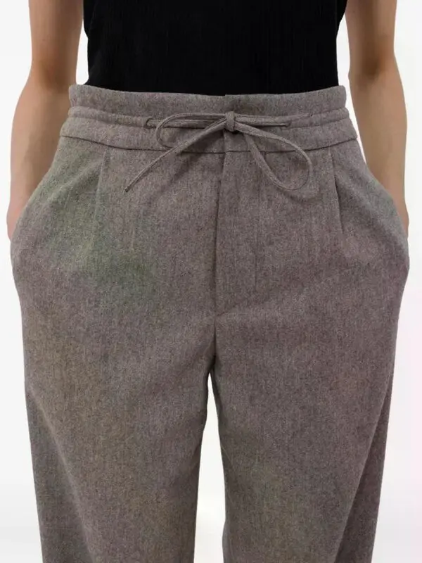 Loulou De Saison Harlem Pleated Drawstring Trousers