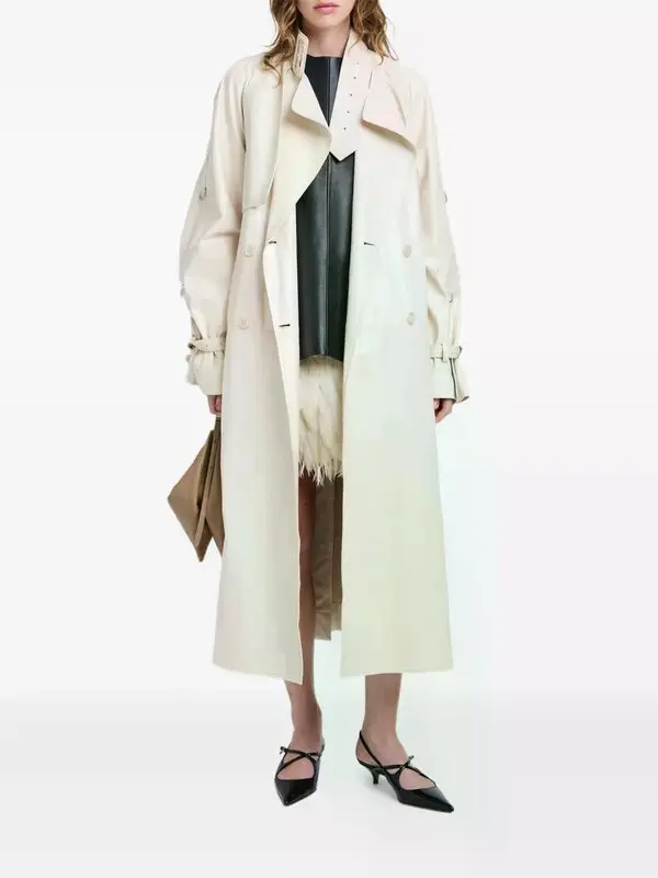 Proenza Schouler Sabina Trench Coat - Neutrals