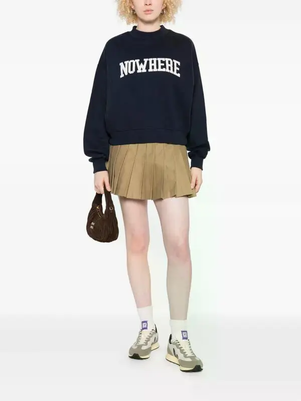 THE NEW SOCIETY Slogan-print Sweatshirt