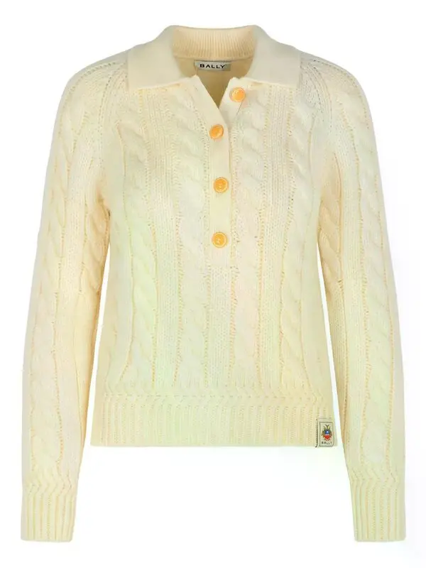 Bally Cable-knit Wool Sweater