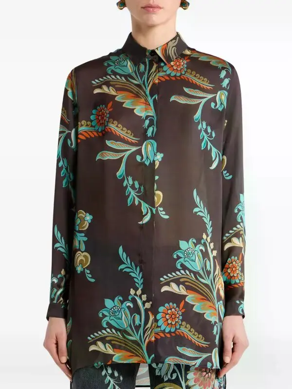 Etro Floral-print Shirt