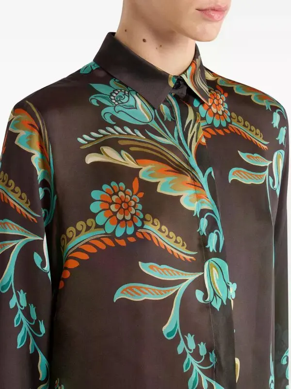 Etro Floral-print Shirt